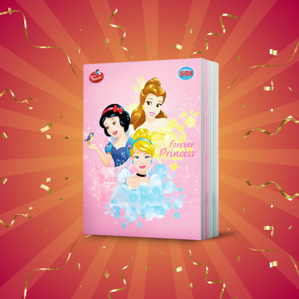 Jual Buku Tulis Sinar Dunia SIDU Cover Disney Princess 38 Lembar (1 ...