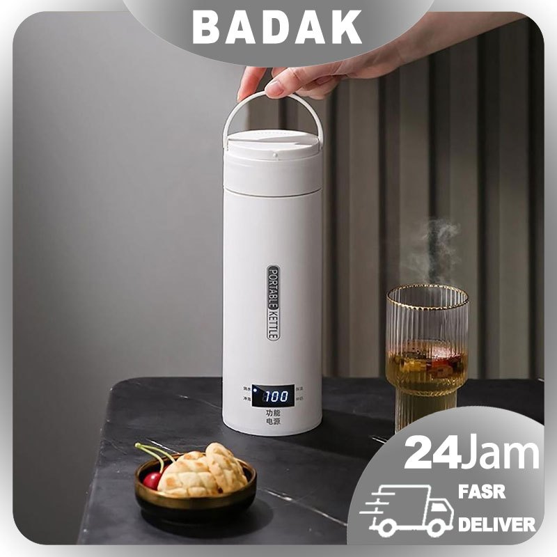 Jual Pemanas Air Listrik Mobil Electric Thermos Kettle Portable 500 ml ...