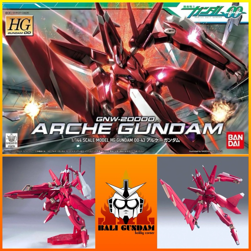 Jual HG 1/144 GNW-20000 ARCHE GUNDAM Bali Gundam Hobby Corner Bandai Original | Shopee Indonesia