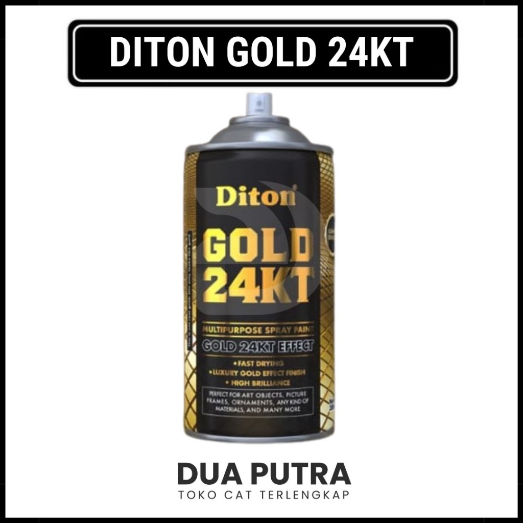 Jual Cat Semprot Diton Gold 18KT | Shopee Indonesia
