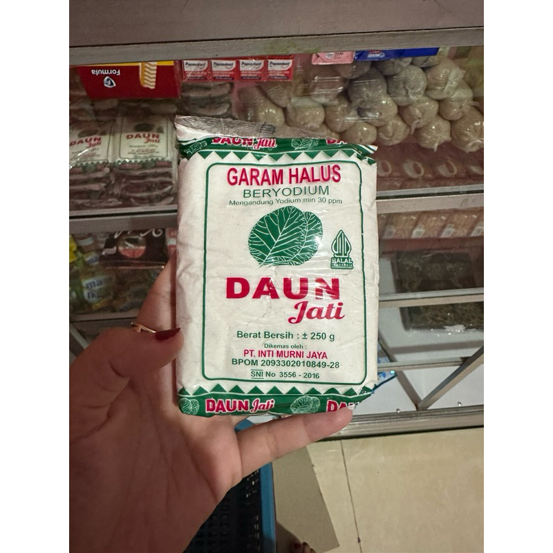 Jual GARAM DAUN ASLI BERYODIUM 250GRAM | Shopee Indonesia