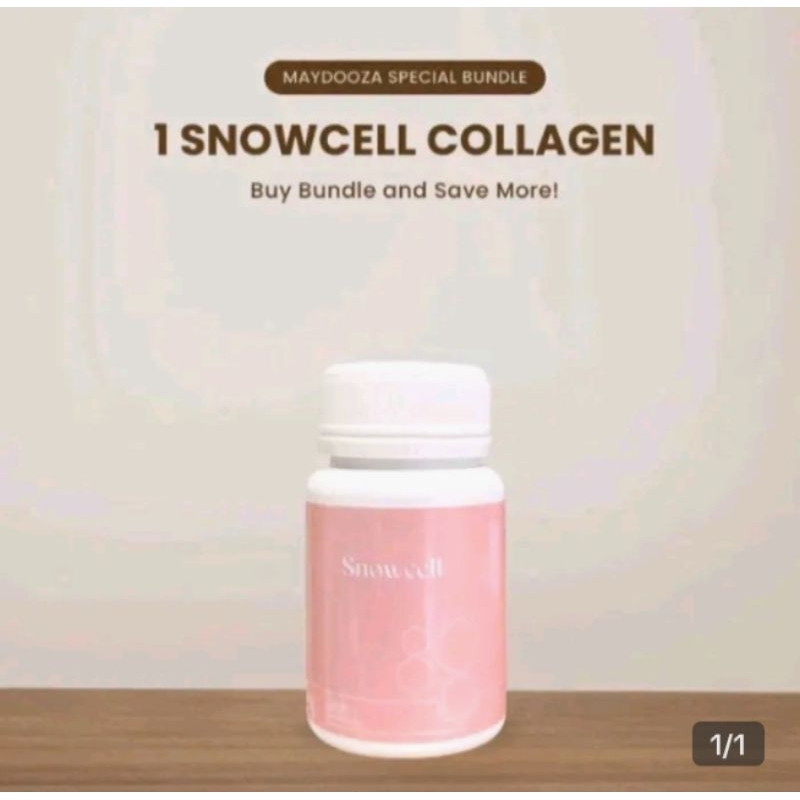 Jual (COD) Maydooza Snowcell Collagen L-Glutathione | Shopee Indonesia