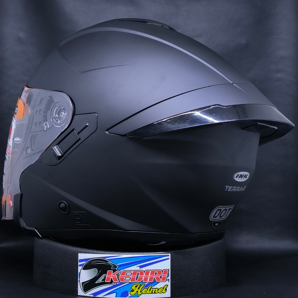 Jual Helm INK TERRA 2 Free Spoiler Double Visor Half Face Original ...