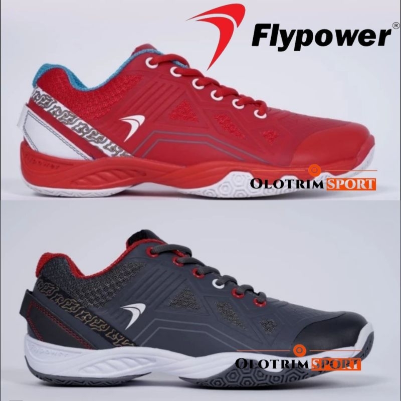 Jual Sepatu Badminton FLYPOWER NEW LOSARI 4 5 6 04 05 06 Original ...