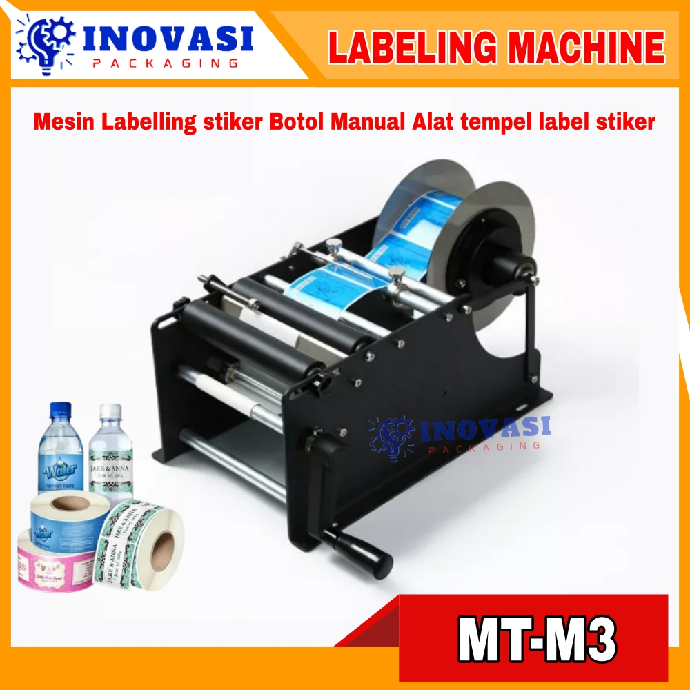 Jual Mesin Labelling Botol Manual Sticker Label Alat Tempel Label ...