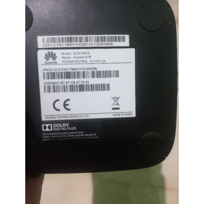 Jual STB HUAWEI EC6108V9 MADE IN CHINA ORI | Shopee Indonesia