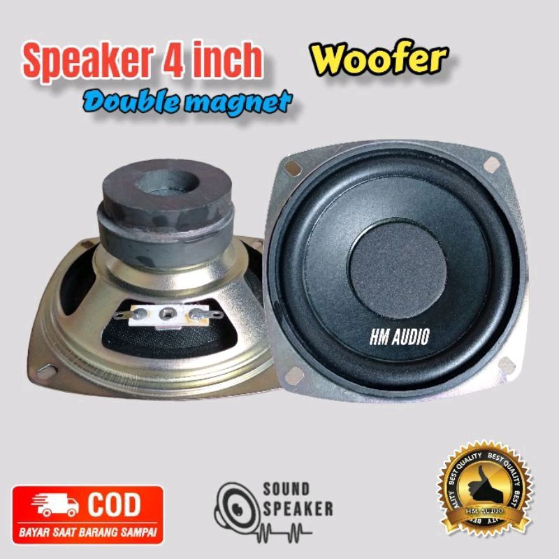 Jual Speaker 4 inch Woofer Bass | Shopee Indonesia