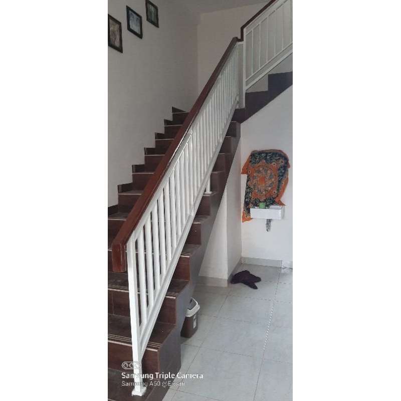 Jual reling tangga minimalis. pegangan tangga. pagar tangga | Shopee ...