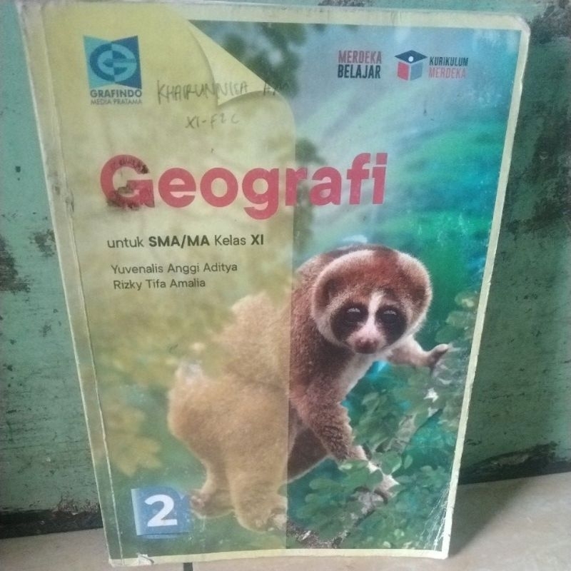 Jual BUKU GEOGRAFI UNTUK SMA/MA KELAS XI/11/2 KURIKULUM MERDEKA PENERBIT GRAFINDO | Shopee Indonesia