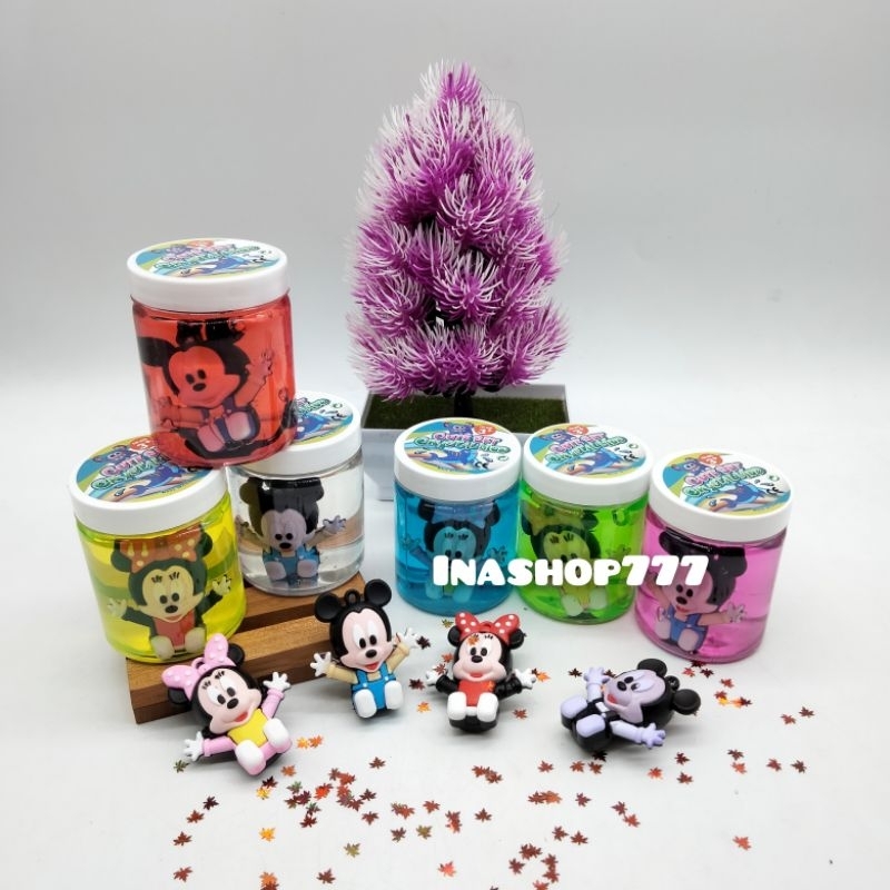 Jual JH-65 / SLIME JELLY "MICKEY MOUSE BULAT" 170Gram | Shopee Indonesia