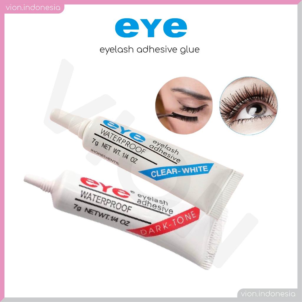 Jual EYE Lem Bulu Mata Palsu Perekat 7g NO BOX Lem Eye lash Eyelash ...