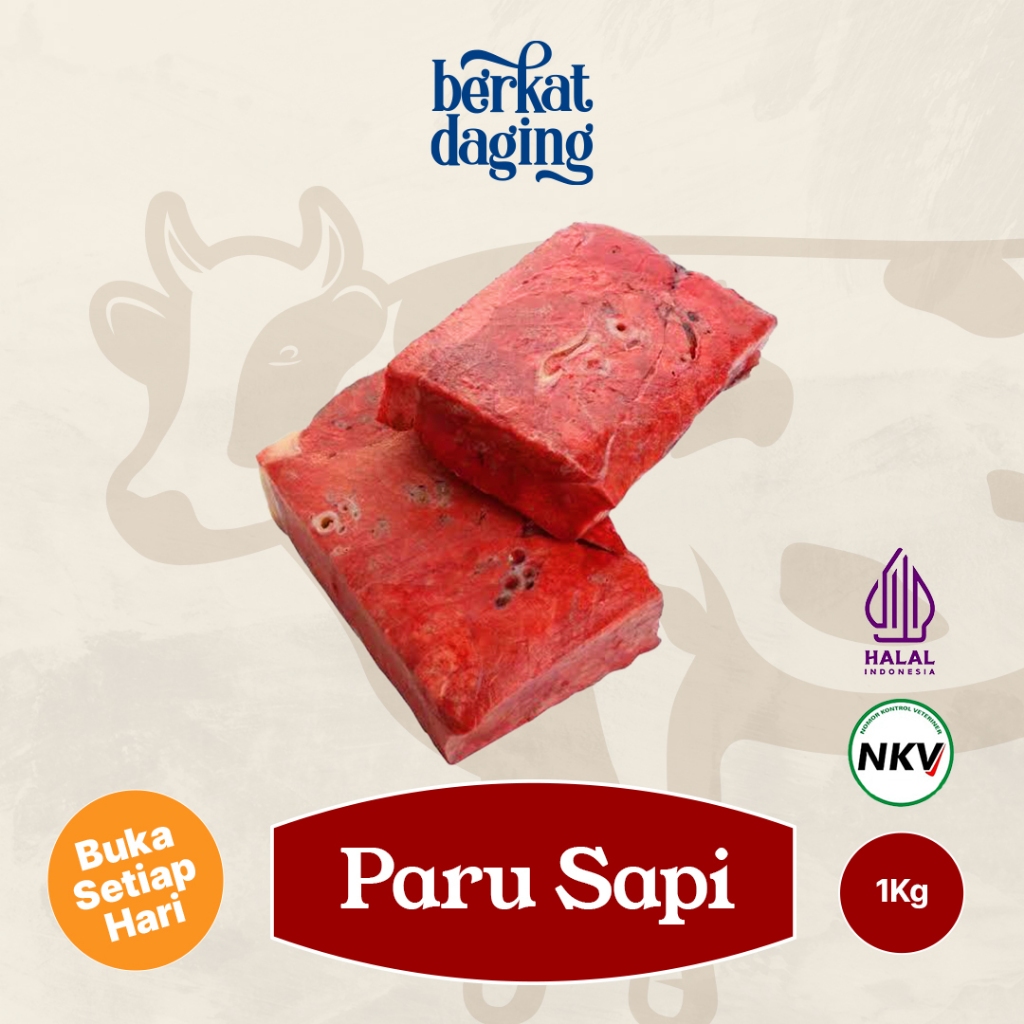 Jual Paru Sapi 1kg - Frozen Halal Beef Lung - Mentah Ungkep Rebus ...