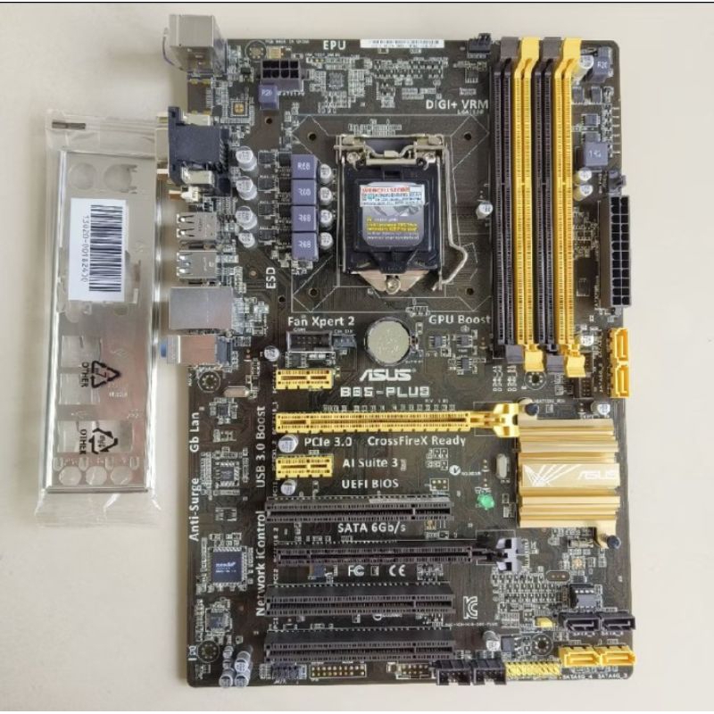 Jual MOTHERBOARD GAMING ASUS B85-PLUS LGA 1150 DDR3 | Shopee Indonesia
