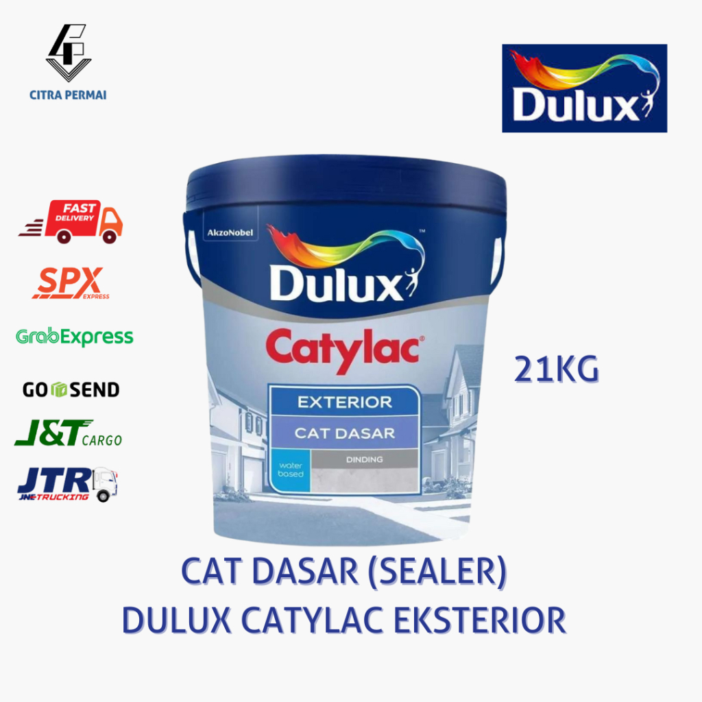 Jual DULUX CATYLAC CAT DASAR SEALER EKSTERIOR (21KG), ALKALI CAT DASAR ...