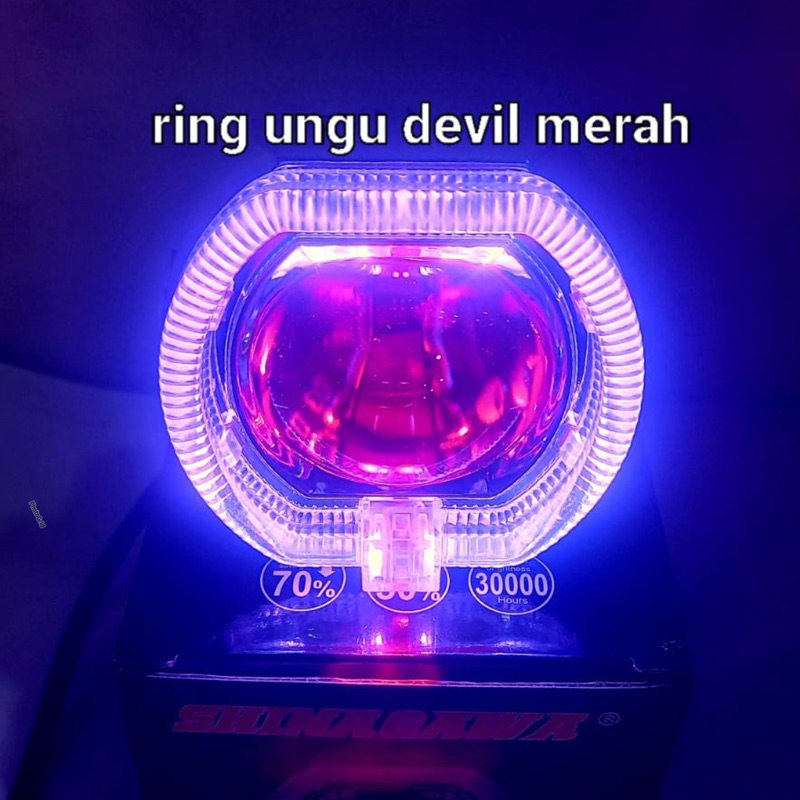 Jual Projie Biled Cut Off mini 2.5 INC Jauh Dekat 30 watt Waterproof ...