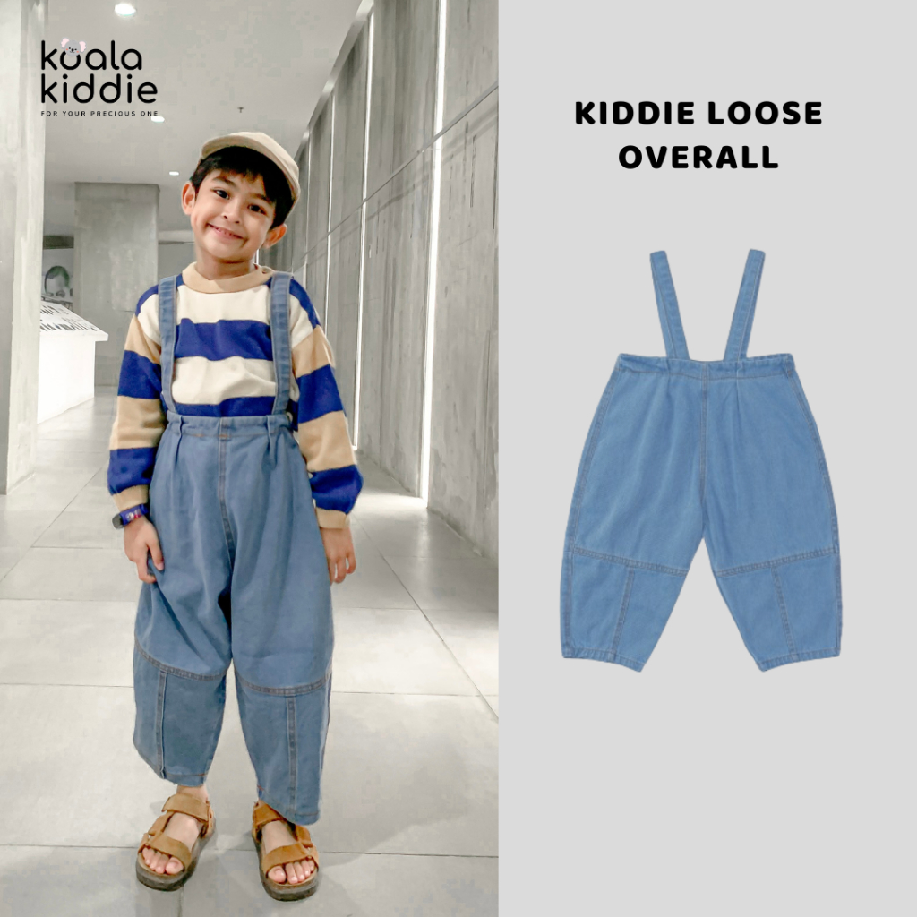 Jual KOALAKIDDIE - KIDDIE LOOSE OVERALL | Overall Denim Anak | Overall ...