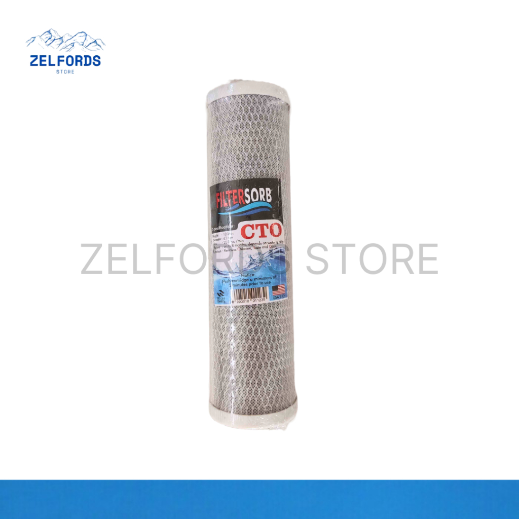 Jual CTO Filter / Carbon Filter / Carbon Block / 10 inch / FILTERSORB ...