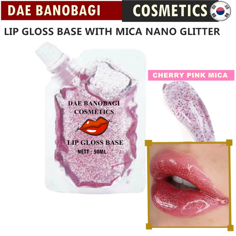 Jual BASE LIP GLOSS BASIS LIP GLOSS DIY MICA NANO GLITTER BAHAN LIP GLOSS CHERRYKOREA 50ML ...