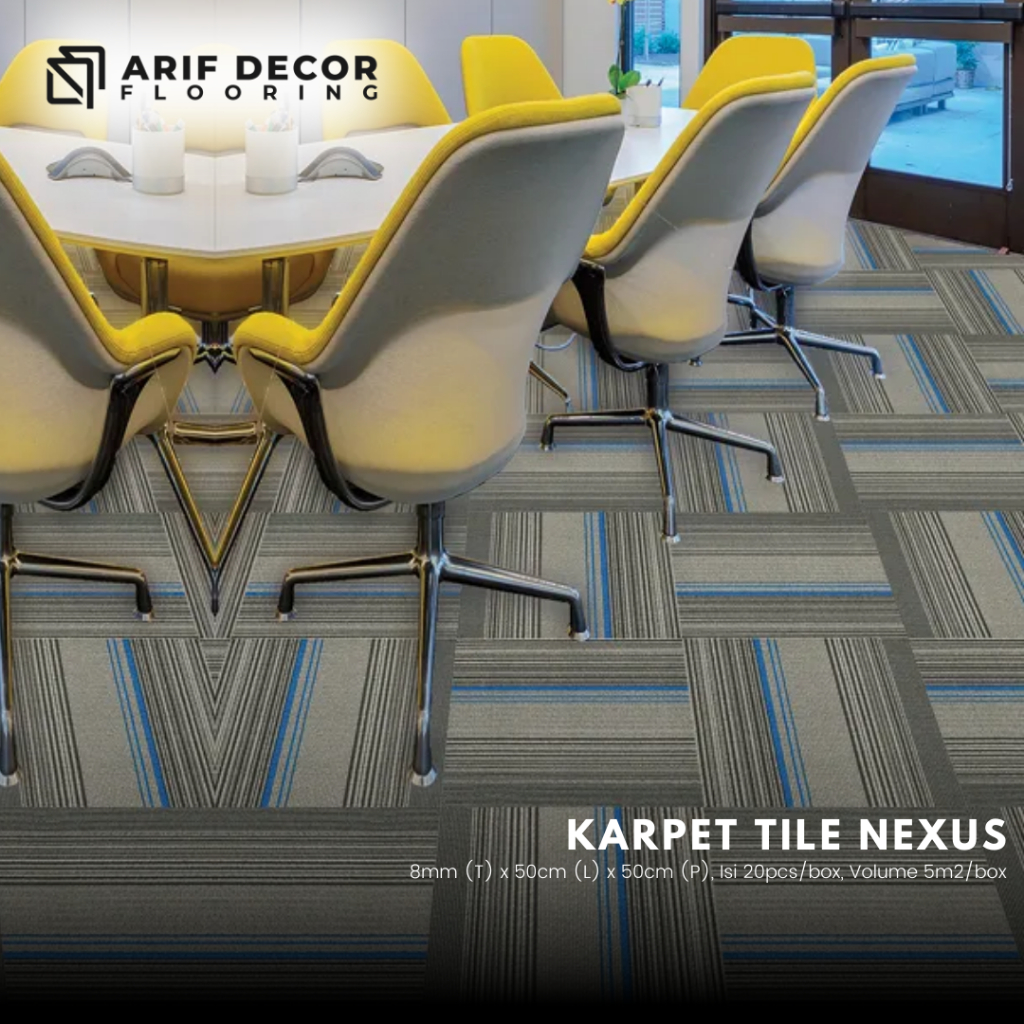 Jual Karpet Tile Lantai Nexus Karpet Studio / Karpet Hotel / Karpet ...