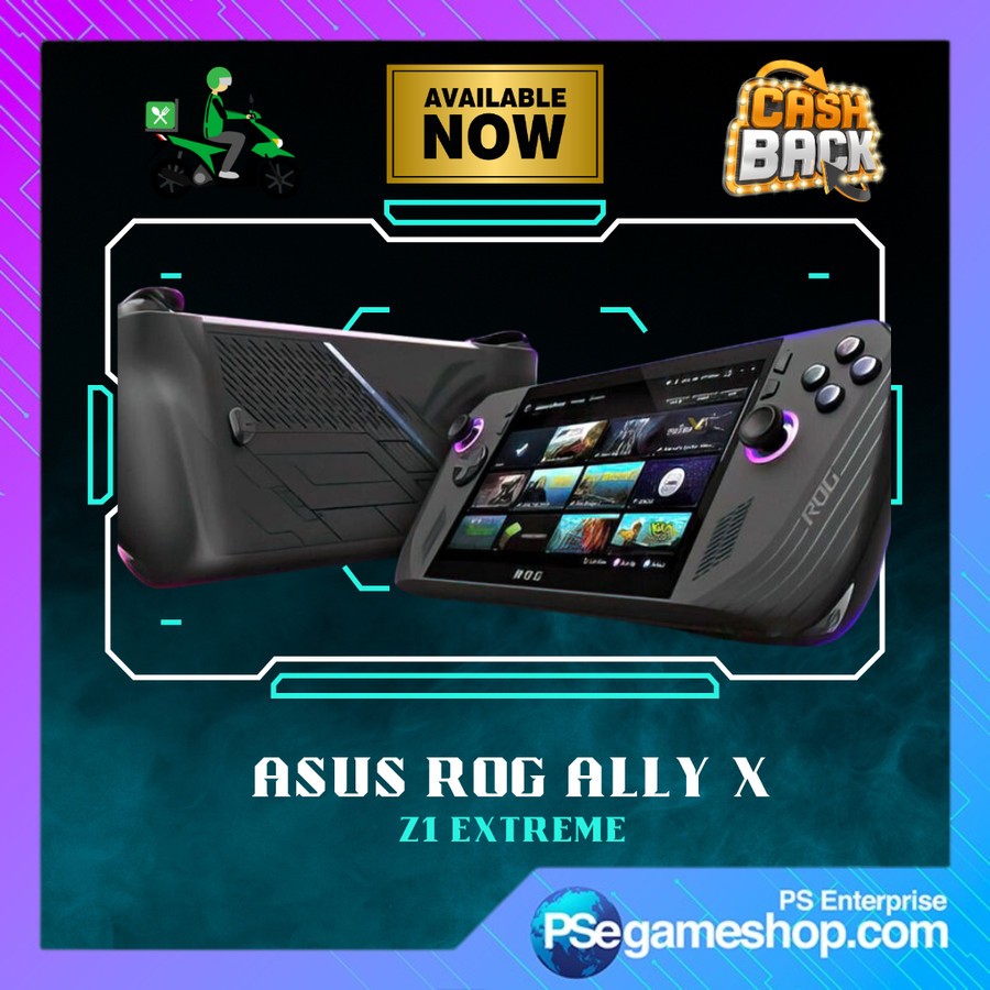 Jual ASUS ROG Ally X (2024) RC72LA Gaming AMD Ryzen Z1 Extreme 1TB SSD ...