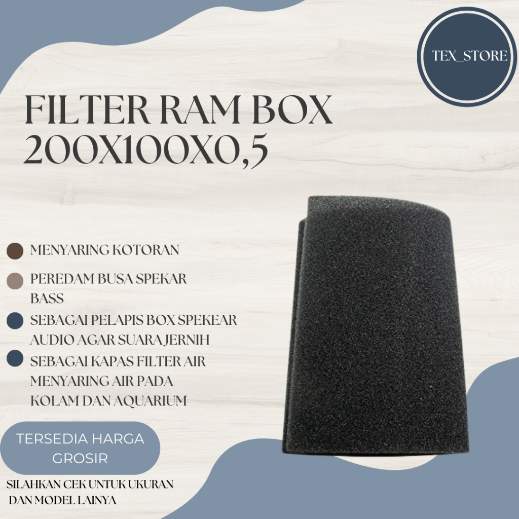 Jual Busa Ram Box Speaker - Busa Speaker Anti Air 200x100x0,5cm ...