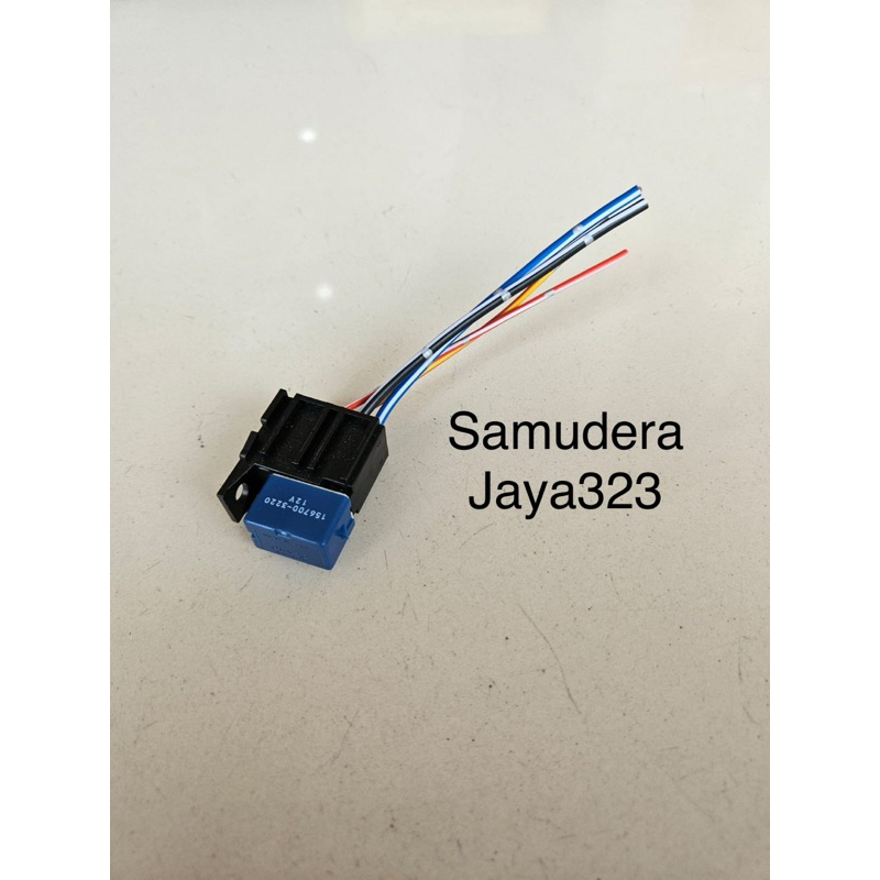 Jual RELAY BIRU KOMPLIT + SOCKET RELAY AC BIRU 12V K4 1SET RUMAH SOKET ...