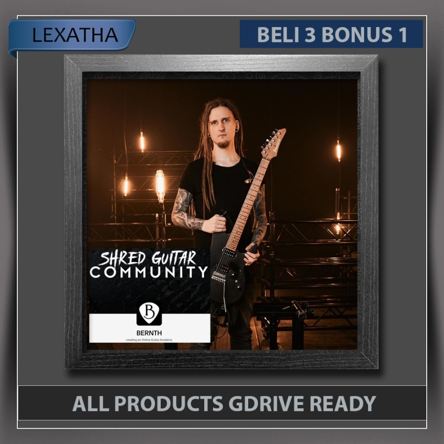 Jual Bernth Course 17 Lessons - Shred Guitar Community - List Di ...