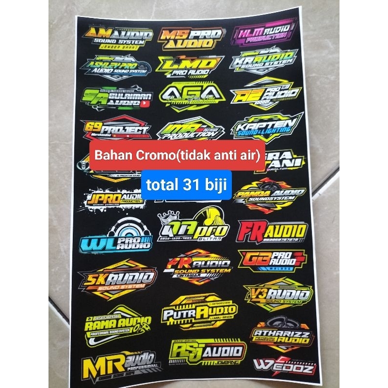Jual STIKER SOUND | STIKER AUDIO | STIKER SOUNDSYSTEM | STIKER PACK ...