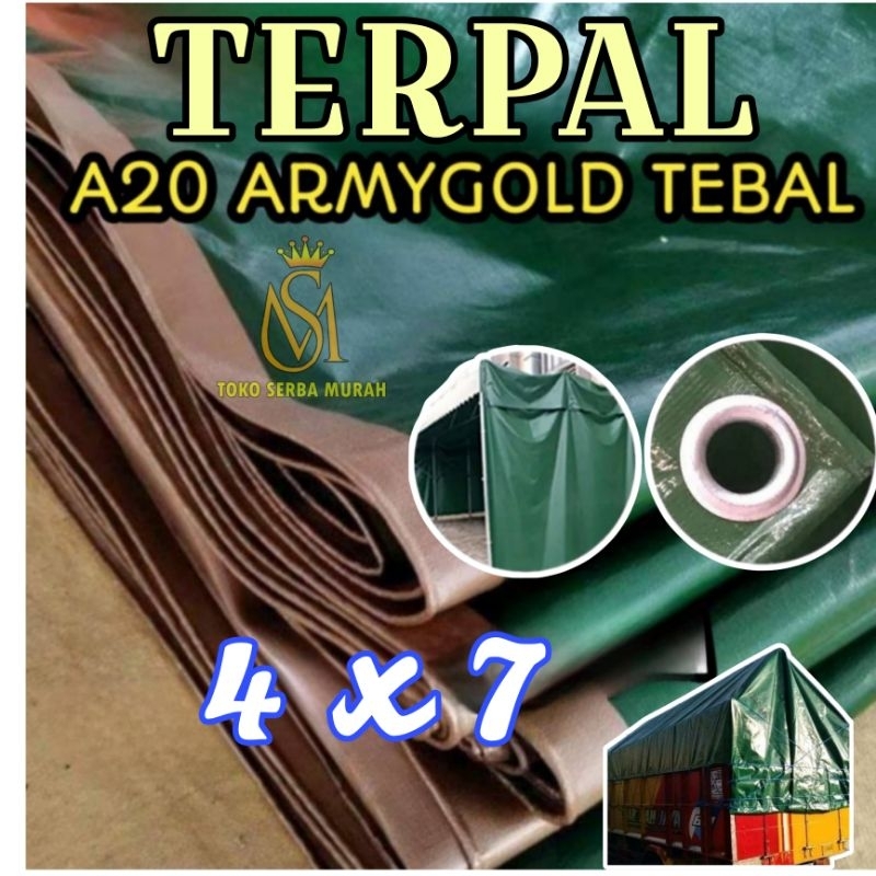 Jual Terpal A20 4x7 UV KOREA Import, terpal terop terpal jemuran terpal ...