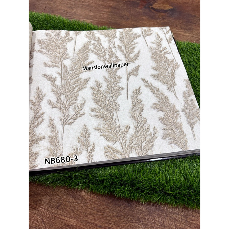 Jual Wallpaper Dinding Motif Ranting Jerami ilalang Natural | Shopee ...