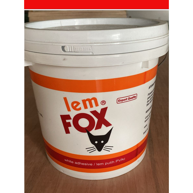 Jual LEM PUTIH FOX EMBER 10 KG | Shopee Indonesia