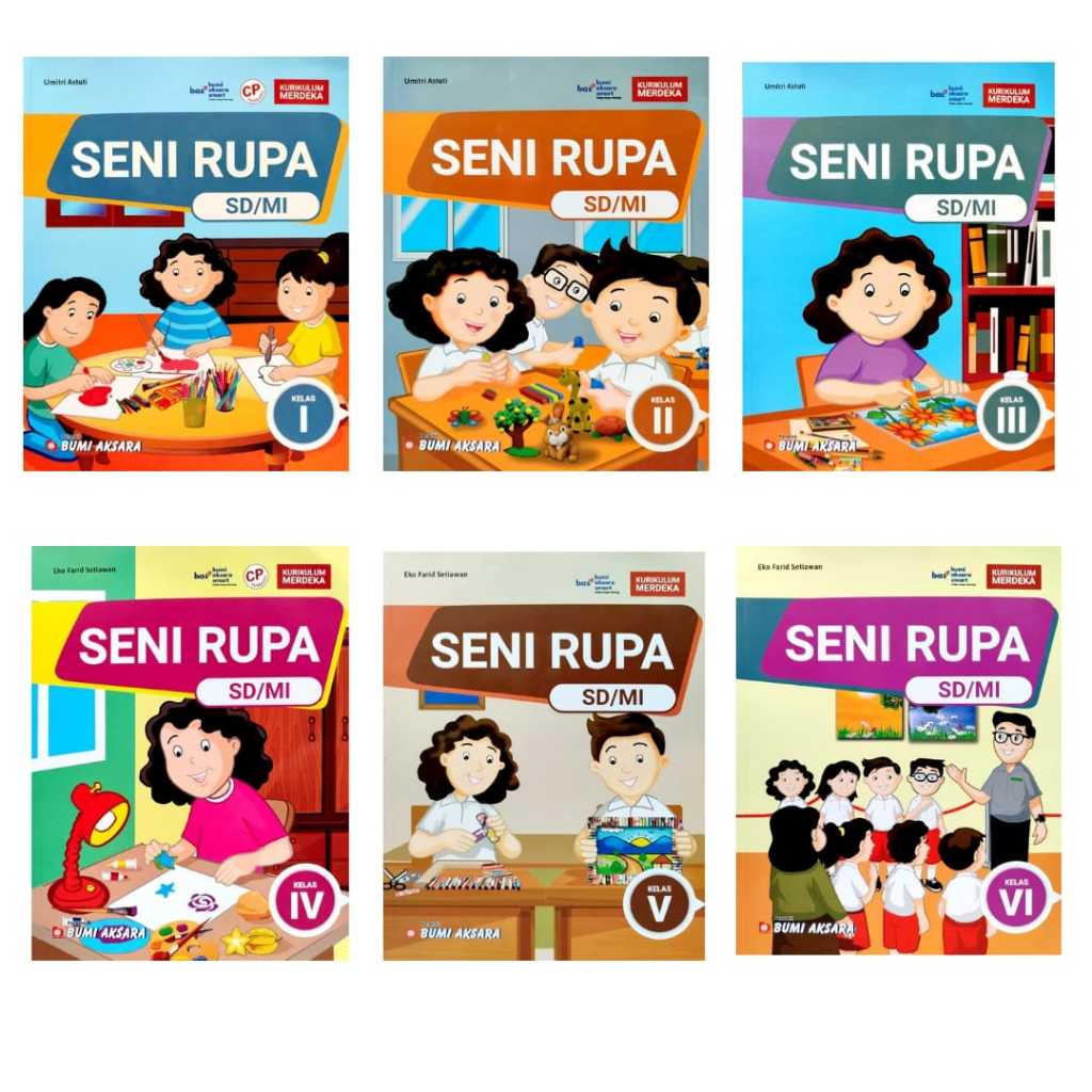 Jual BUKU SENI RUPA UNTUK SD/MI KURIKULUM MERDEKA - BUMI AKSARA | Shopee Indonesia
