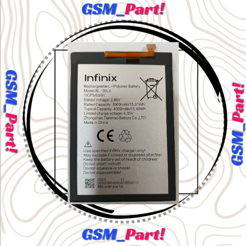 Jual BATRAI INFINIX SMART 4 BL-39LX ORI 100% | Shopee Indonesia