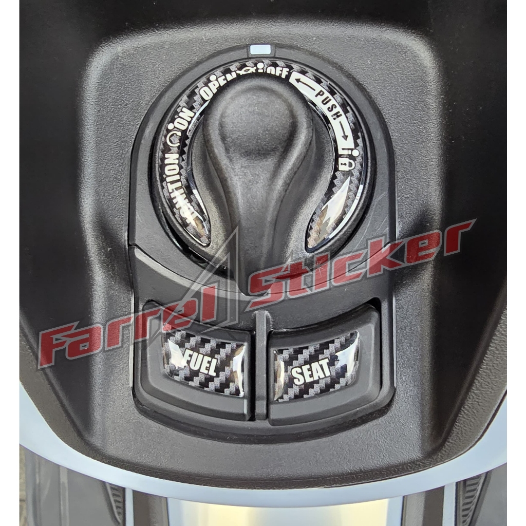 Jual EMBLEM KUNCI NMAX KEYLESS SEAT FUEL STICKER PANEL KONTAK NMAX NEO ...