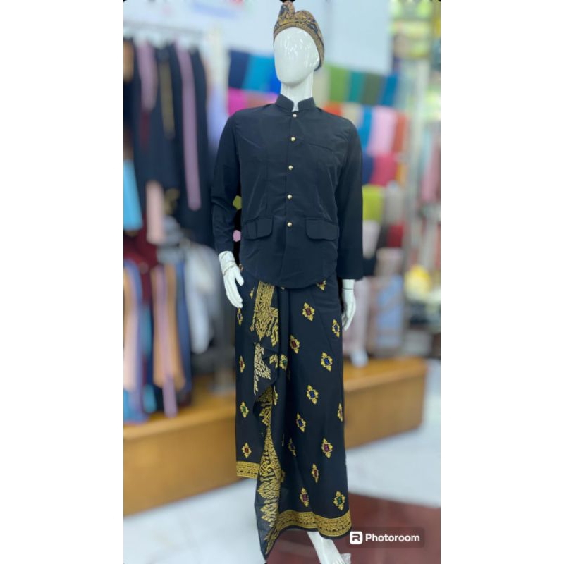 Jual SET PEGON DEWASA( BAJU PEGON,SAPUK DAN KAIN SONGKET) | Shopee ...