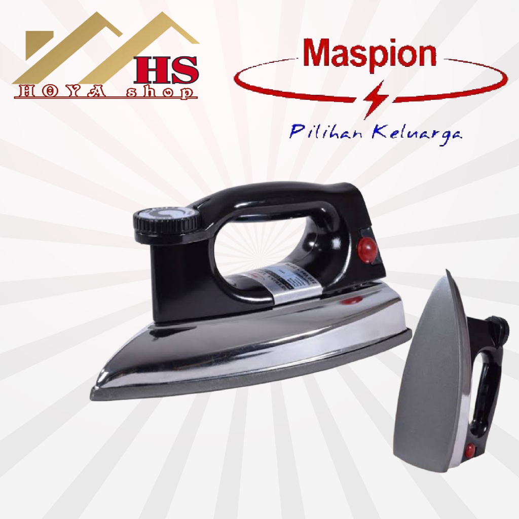 Jual MASPION setrika HA 90 body stainless, setrika maspion | Shopee ...
