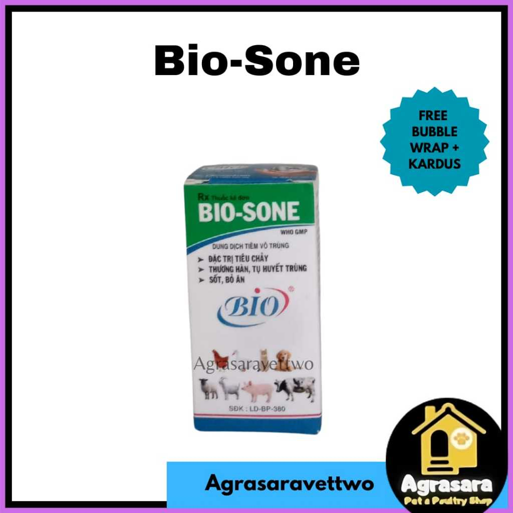 Jual Bio-sone 20 ml - biosone bio sone obat flu hewan anjing kucing dan ...