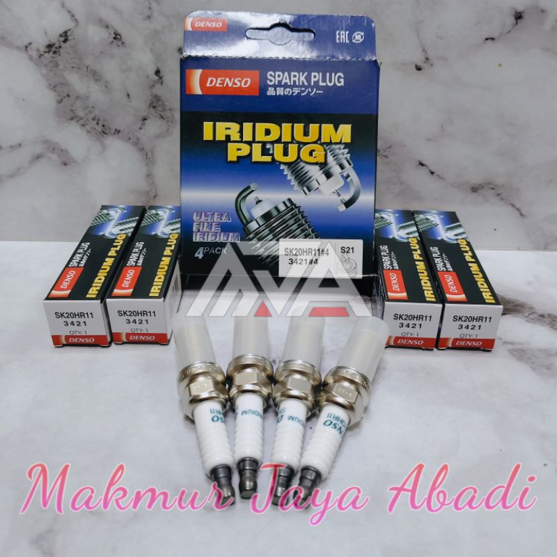 Jual BUSI IRIDIUM SPARK PLUG TOYOTA INNOVA FORTUNER HILUX DENSO ...