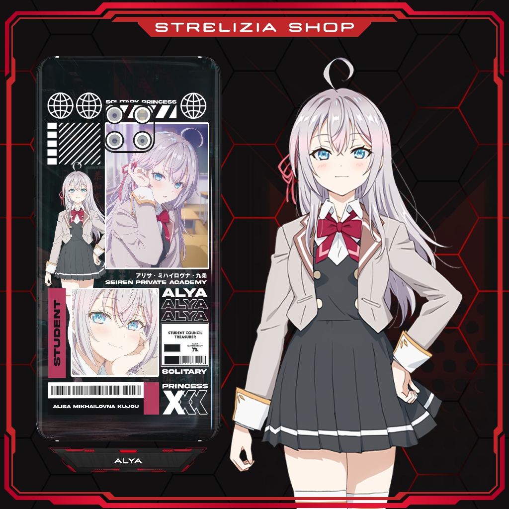 Jual Phone Case Alya Alisa Mikhailovna Kujou Roshidere | Shopee Indonesia