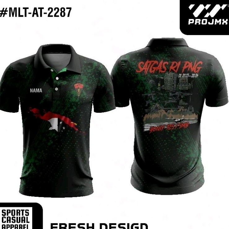 Jual PROJMX - KAOS JERSEY MILITER SATGAS (BISA CUSTOM DESIGN) | Shopee ...