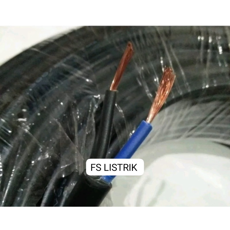 Jual Kabel Serabut 2x0,75 Materan / Kabel Listrik Serabut 2x0,75 Harga Permeter | Shopee Indonesia