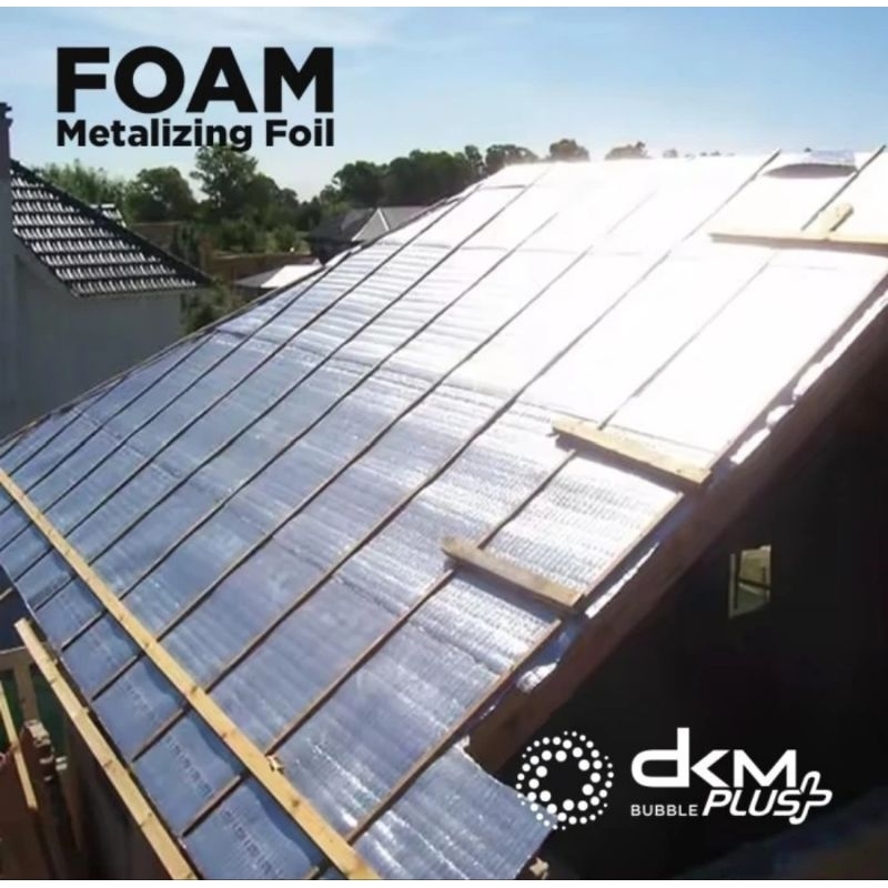 Jual FOAM METALIZING DOUBLE FOIL PE FOAM INSULASI ATAP PEREDAM PANAS ...