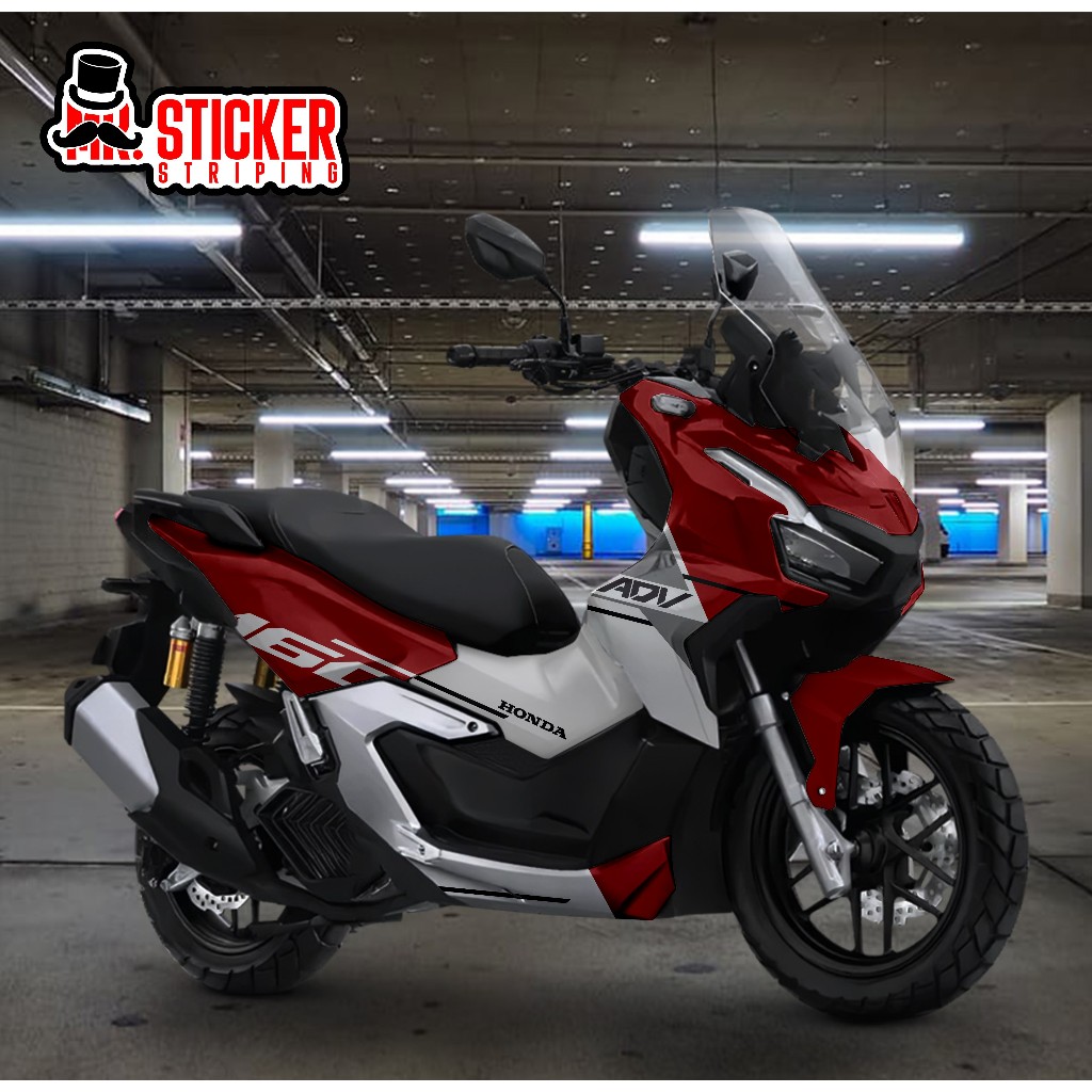 Jual Decal Honda ADv 160 ADV 150 full body custom sticker free design ...