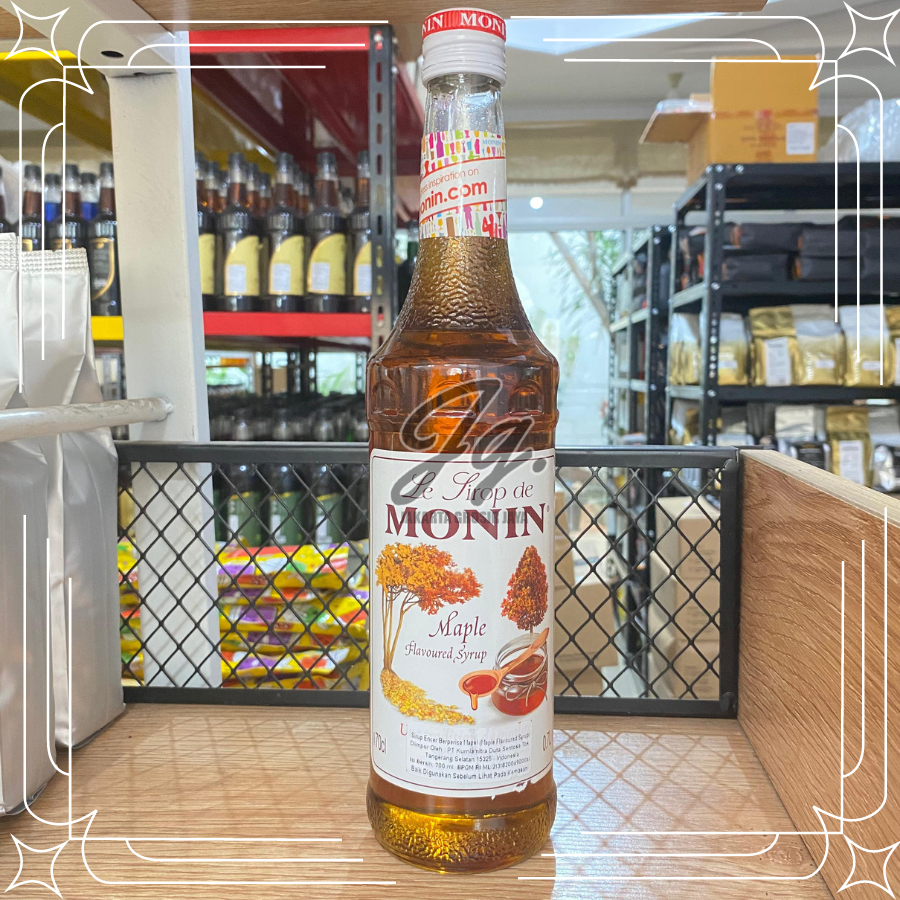 Jual MONIN MAPLE SYRUP 700 ml SIRUP MAPLE | Shopee Indonesia