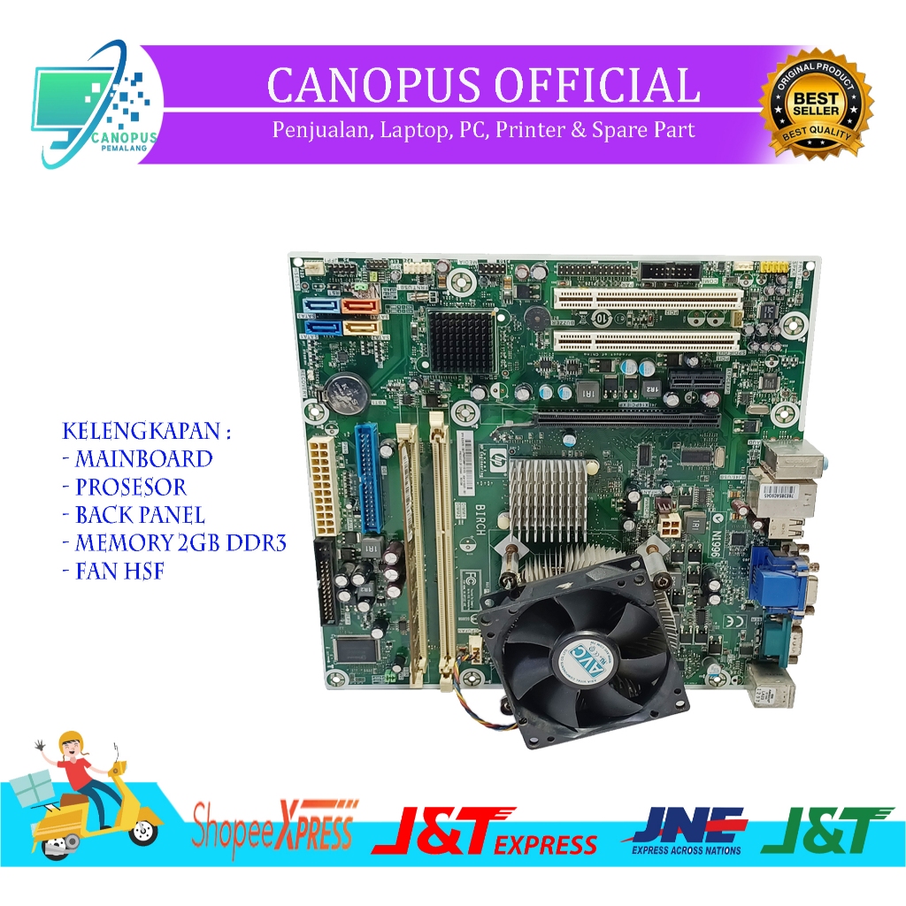 Jual Paket Mainbord prosesor g41 lga 775 ddr3 / Mainbord hp pro 2000 ...