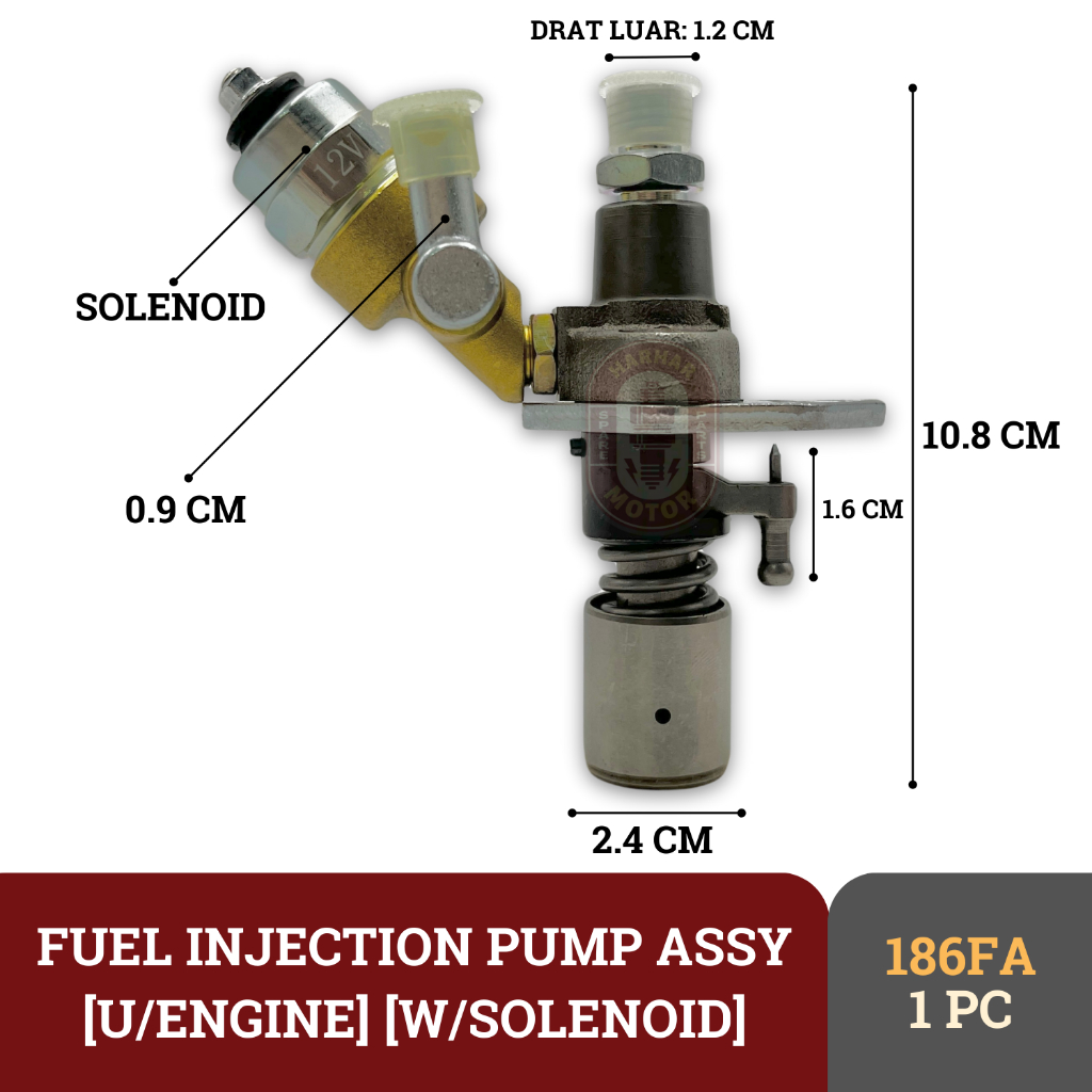 Jual FUEL INJECTION PUMP ASSY SOLENOID VALVE BOSCH PUMP BOSPOM POMPA ...
