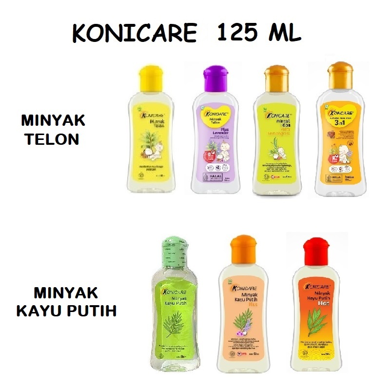 Jual KONICARE Minyak Telon / Telon Plus / Minyak Kayu Putih / Kayu ...