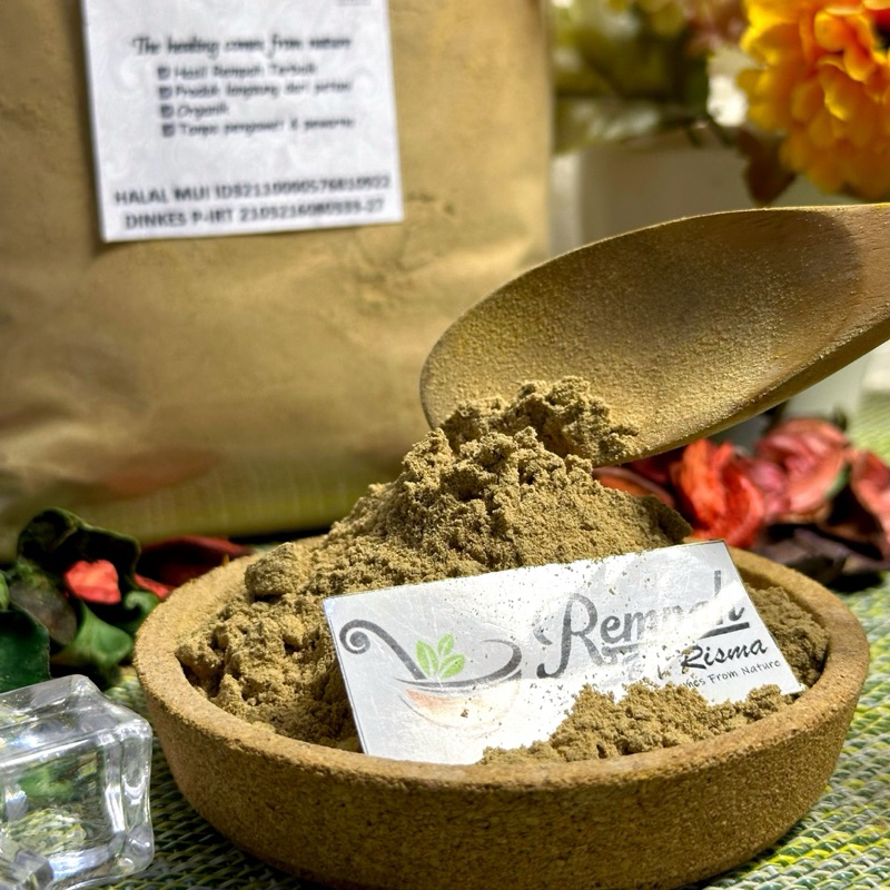 Jual Jahe Merah Bubuk Murni Grade A Tanpa Gula 500 Gram Rempah Bu Risma ...