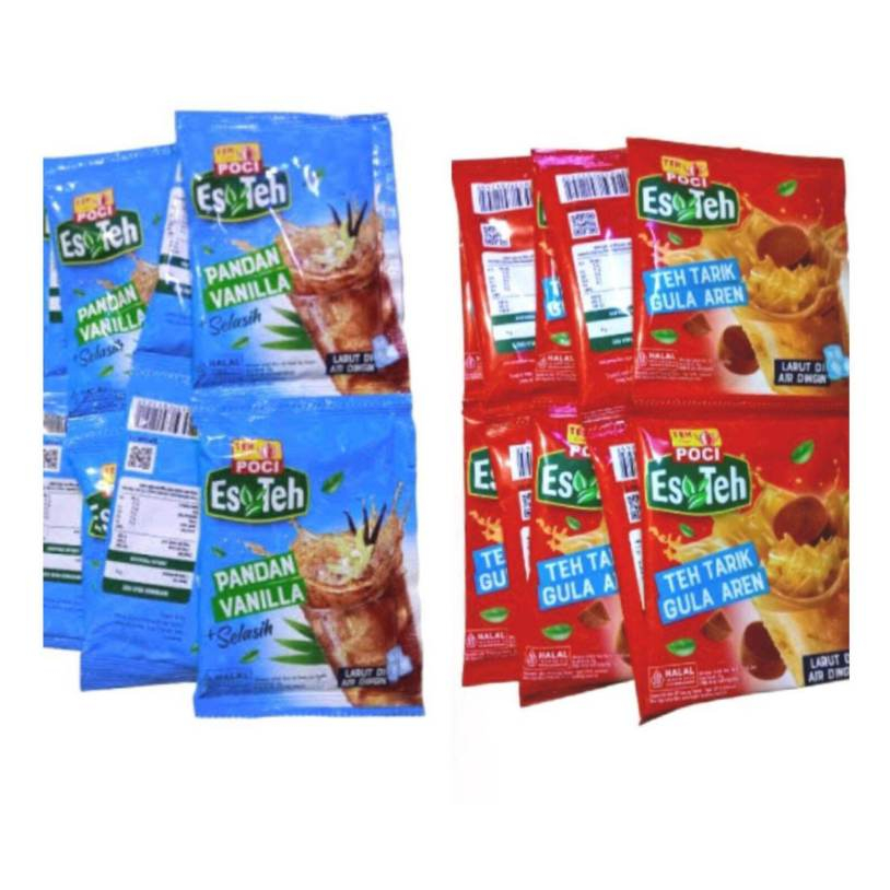 Jual TEH POCI ES TEH TEH TARIK GULA AREN PANDAN VANILLA SELASIH VANILA ...