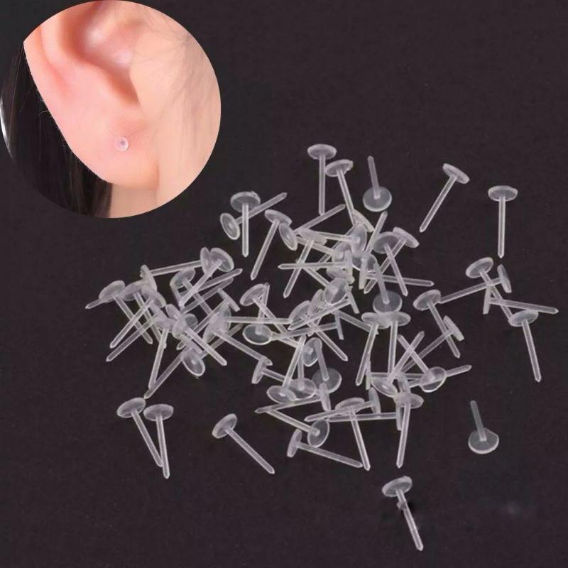 Jual Jothen Isi 6 PCS Anting Tusuk Tindik Plastik Bahan Aksesoris ...